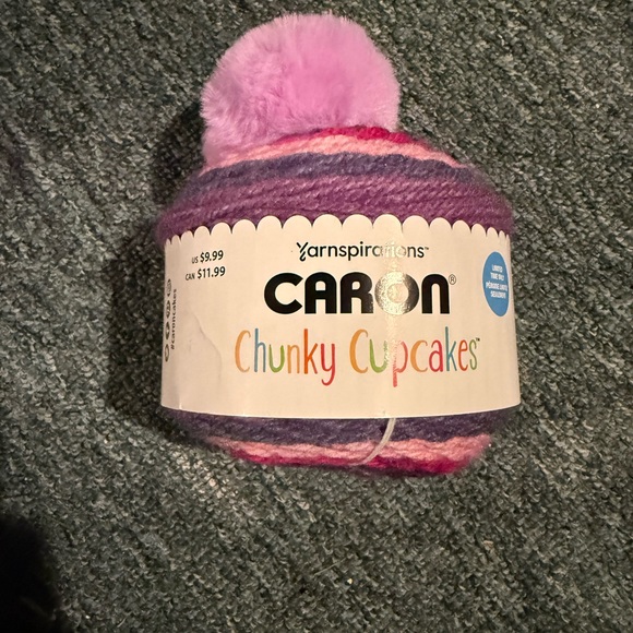 Caron | Art | Caron Chunky Cupcakes Yarn Purple And Pink | Poshmark